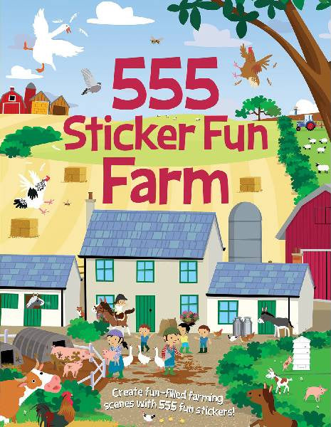 555 Sticker Fun Farm - Grandpas Toys Geraldine