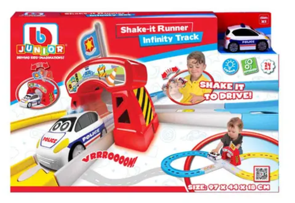 BB Junior Shake it Runner Infinity Track - Emergency Vehicles ...