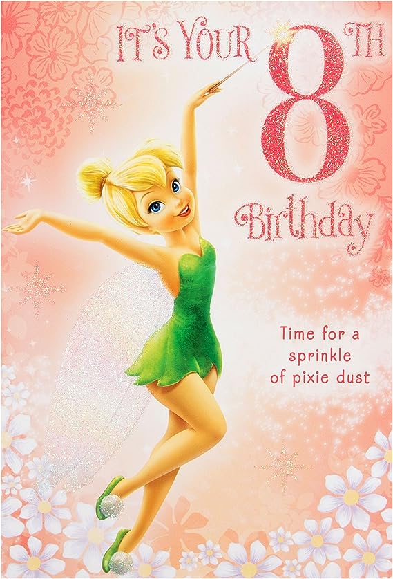 Tinkerbell Birthday Cards Disney Fairies Tinkerbell Time For Birthday