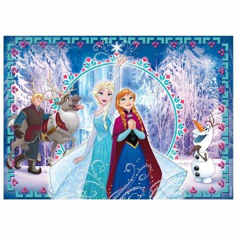 Disney Frozen Double Face Puzzle (250pc) - Grandpas Toys Geraldine