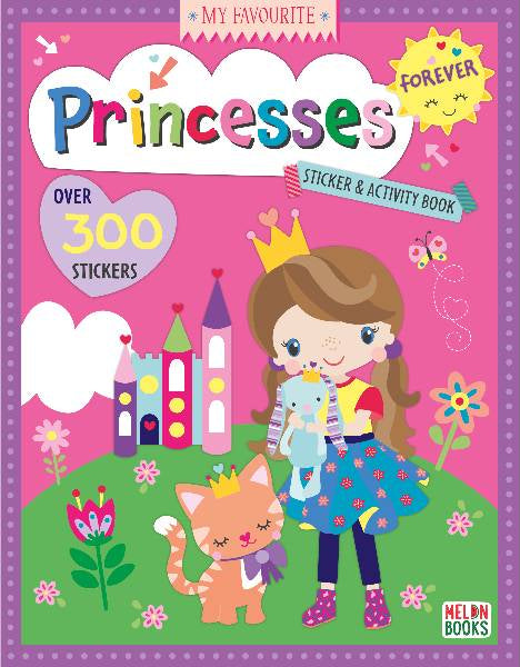 Princess Forever Sticker & Activity Book - Grandpas Toys Geraldine