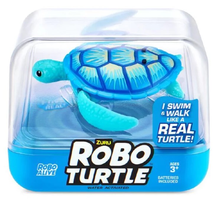 Robo Turtle from the Robo Alive range by Zuru - Grandpas Toys Geraldine
