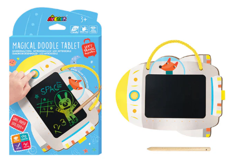 Avenir Magic Doodle Tablet – Space | Mess-Free Drawing Fun for Kids ...