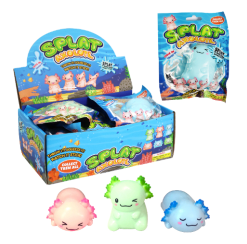 Splat Axolotl - Assortment - Grandpas Toys Geraldine