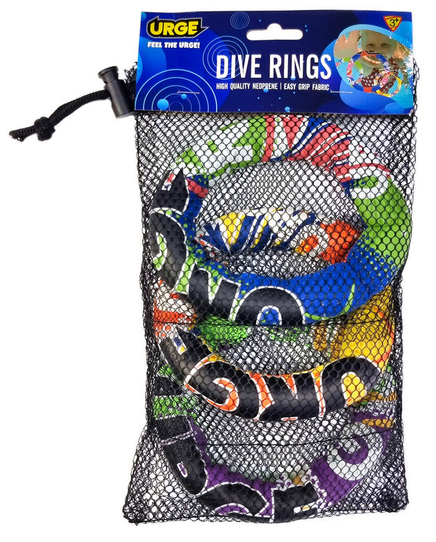 Urge Dive Rings - Grandpas Toys Geraldine